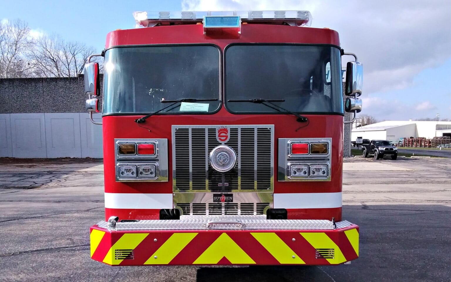 Custom Pumper - Alabama Fire College, AL - Sutphen Fire Trucks