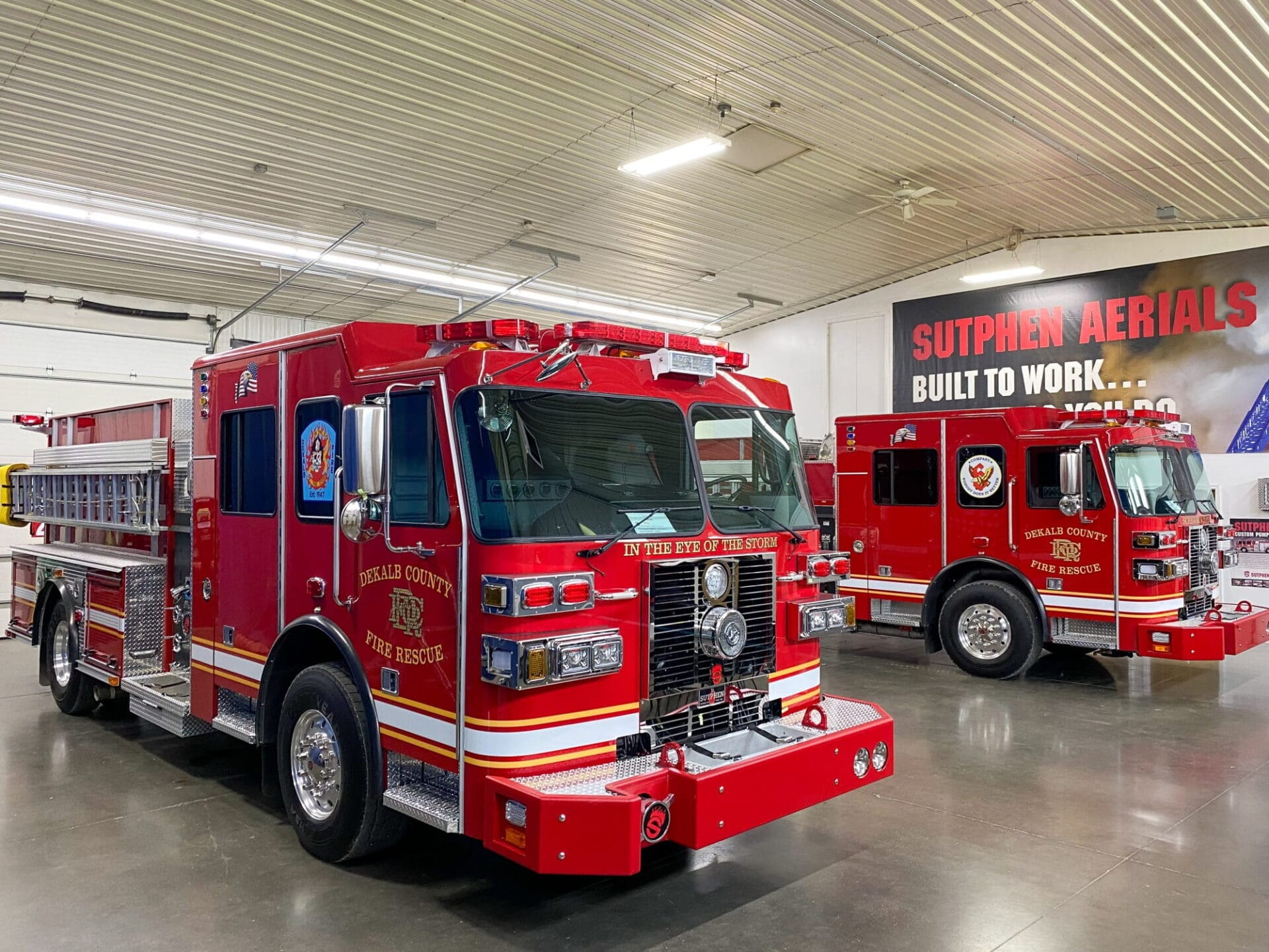 Custom Pumper - DeKalb County Fire Rescue, GA - Sutphen Fire Trucks