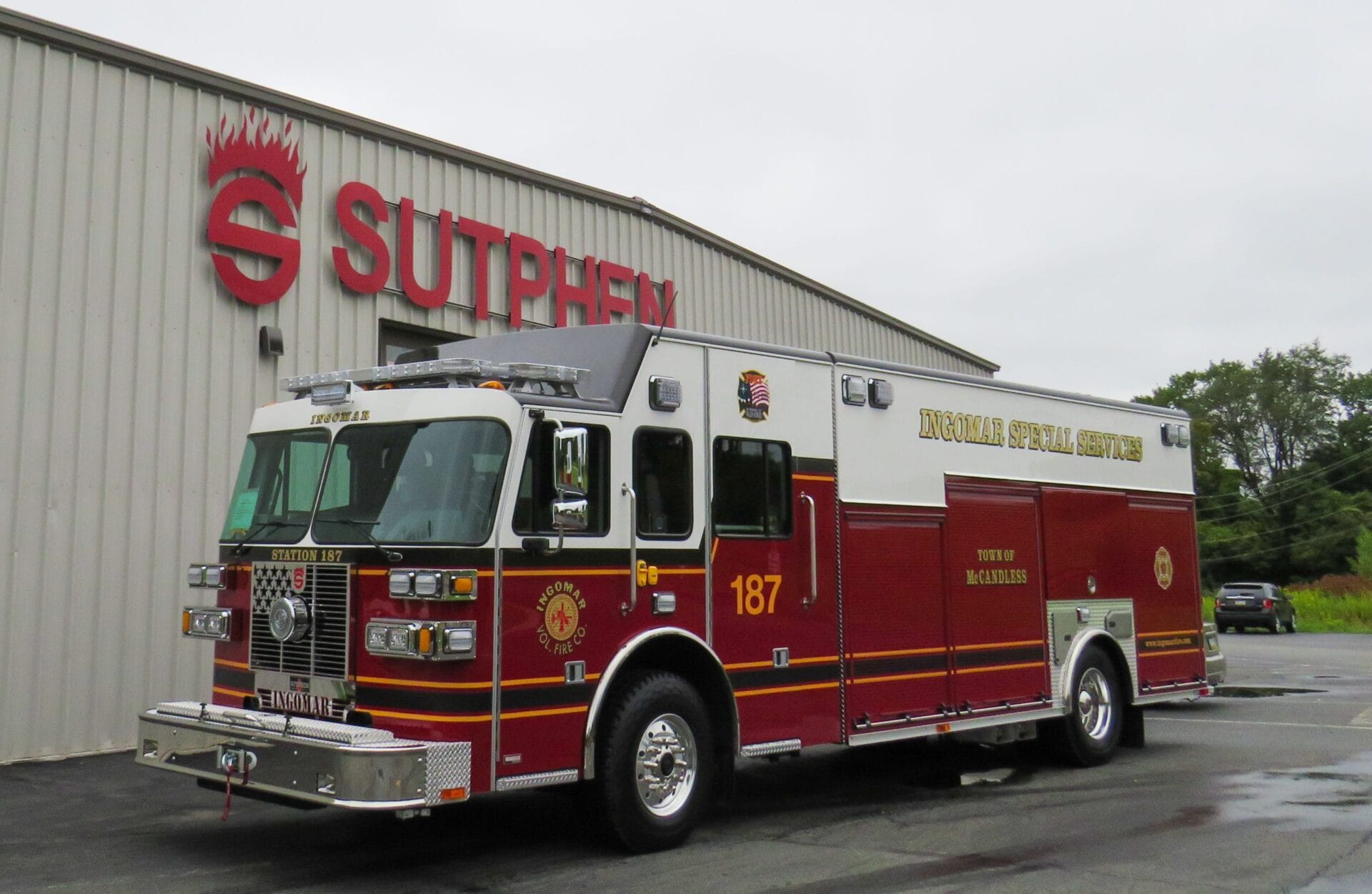 Walk-In Rescue - Ingomar Volunteer Fire Company, PA - Sutphen Fire Trucks