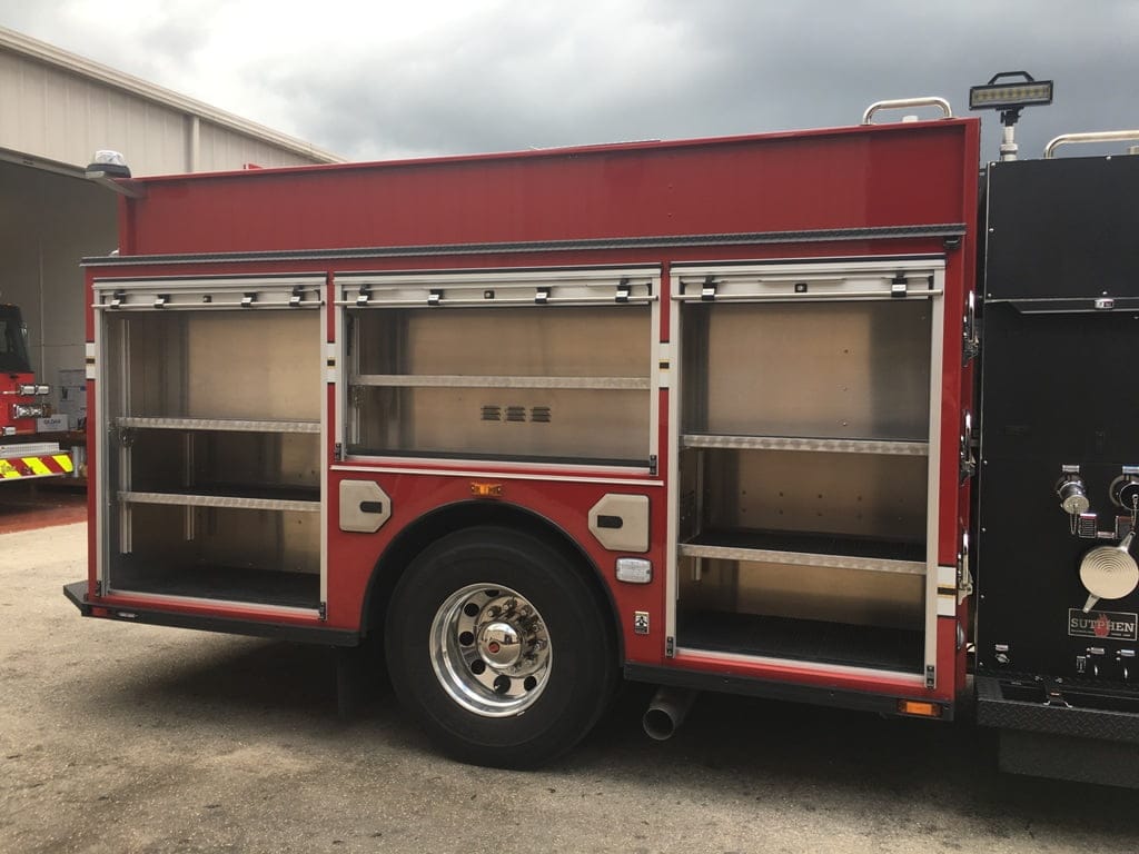 Custom Pumper - Palm Bay Fire Rescue, FL - Sutphen Fire Trucks
