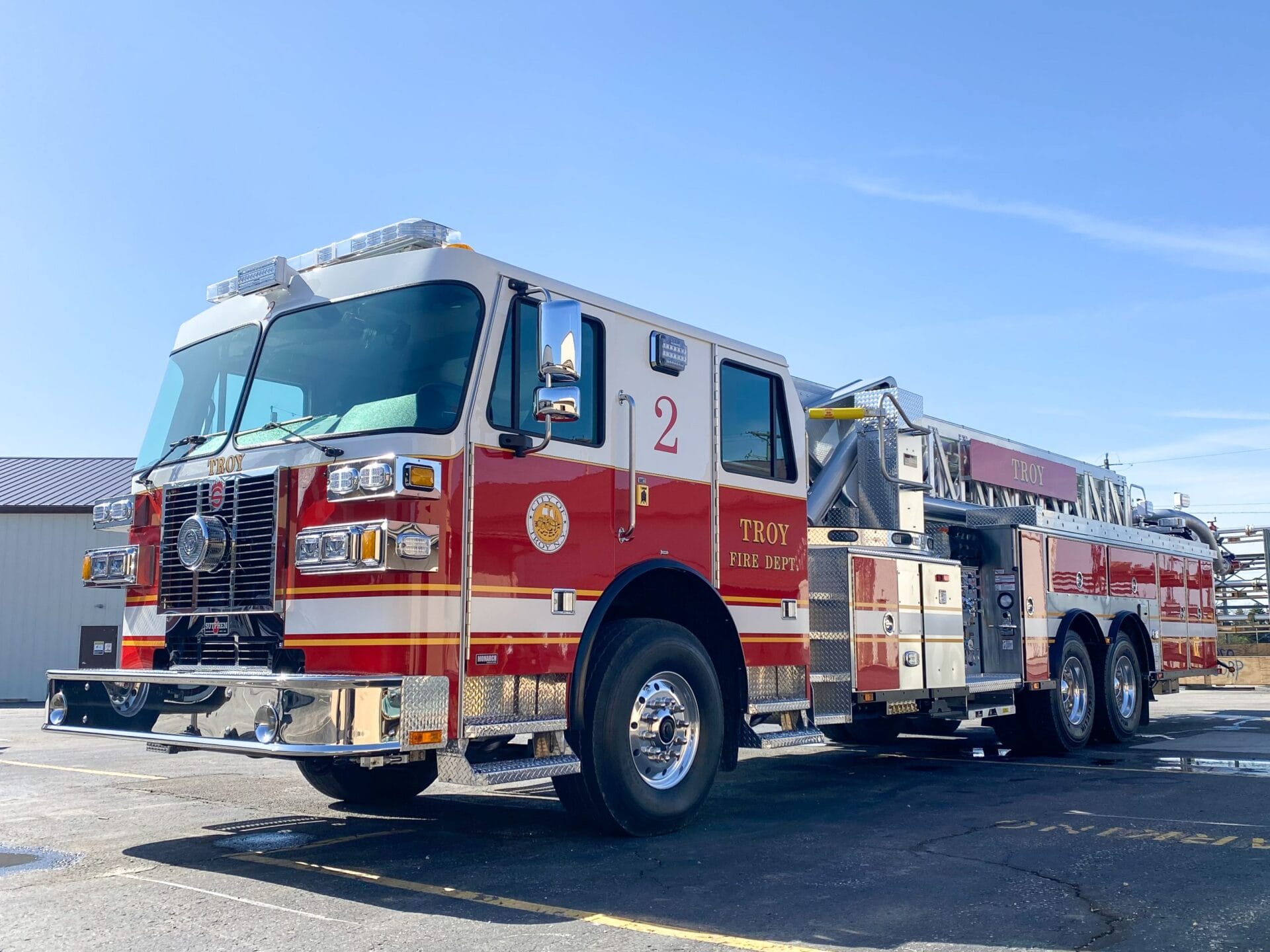 SP 95 - Troy Fire Department, NY - Sutphen Fire Trucks