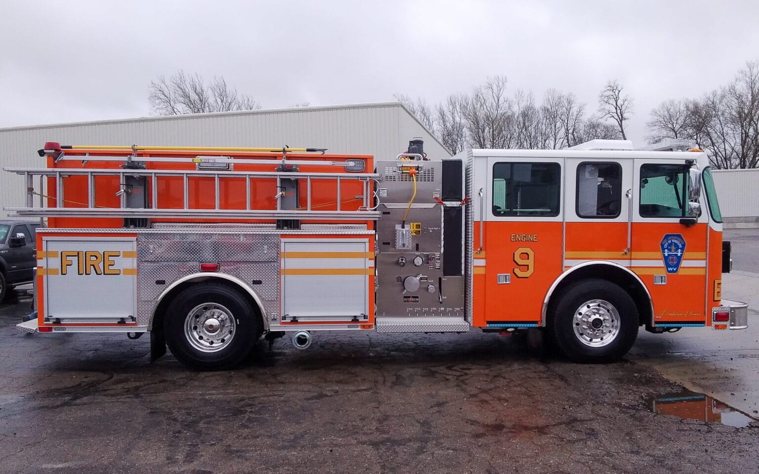 Custom Pumper - Wheeling Fire Department, WV - Sutphen Fire Trucks