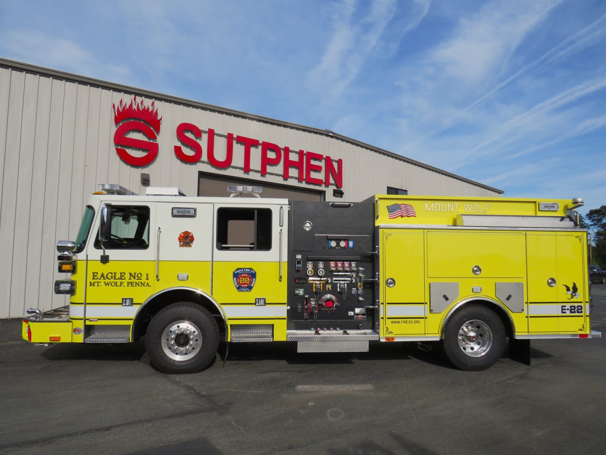 Deliveries Archive - Sutphen Fire Trucks